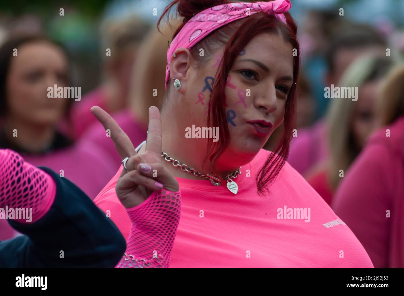 Glasgow, Scotland, UK. 22nd May, 2022. Race For Life, which is a ...