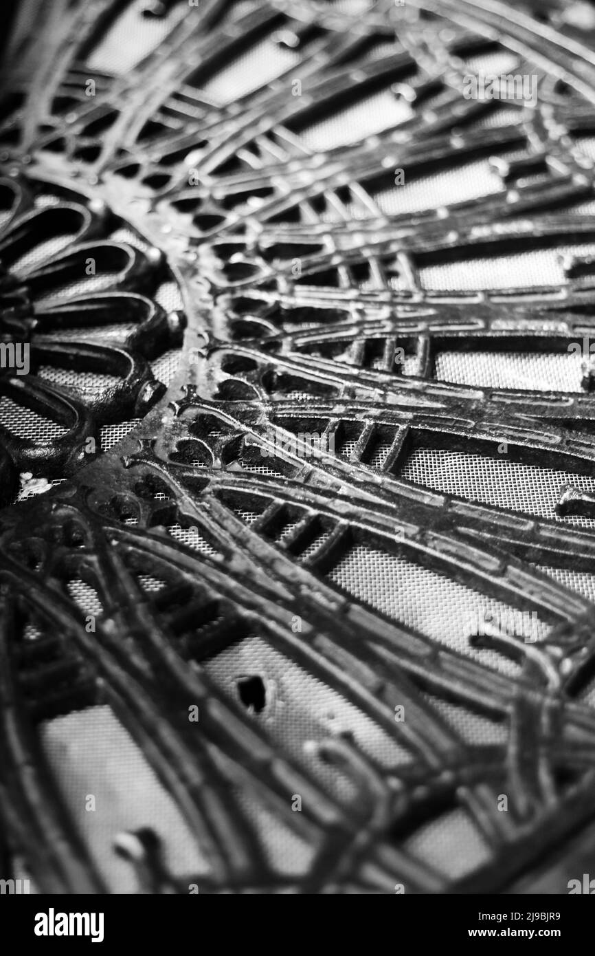 Fantastic and delightful details of cast iron decorative architectural ...