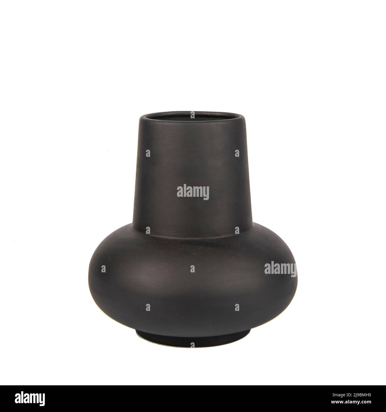 ceramic vase luxury living room decoration object isolated Stock Photo ...