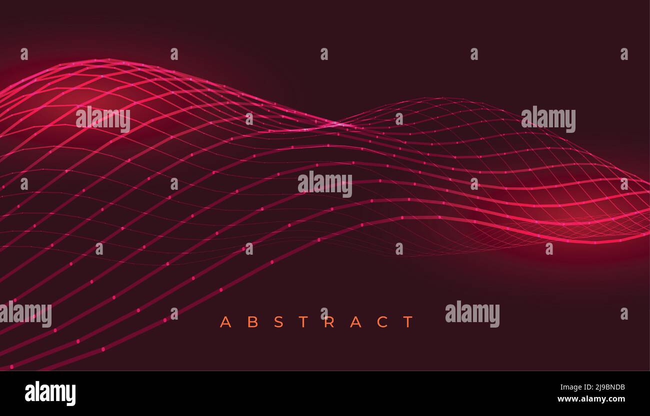 Abstract wave maroon Stock Vector Images - Alamy