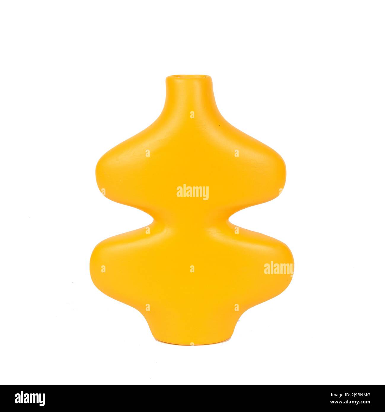 ceramic vase luxury living room decoration object isolated Stock Photo ...