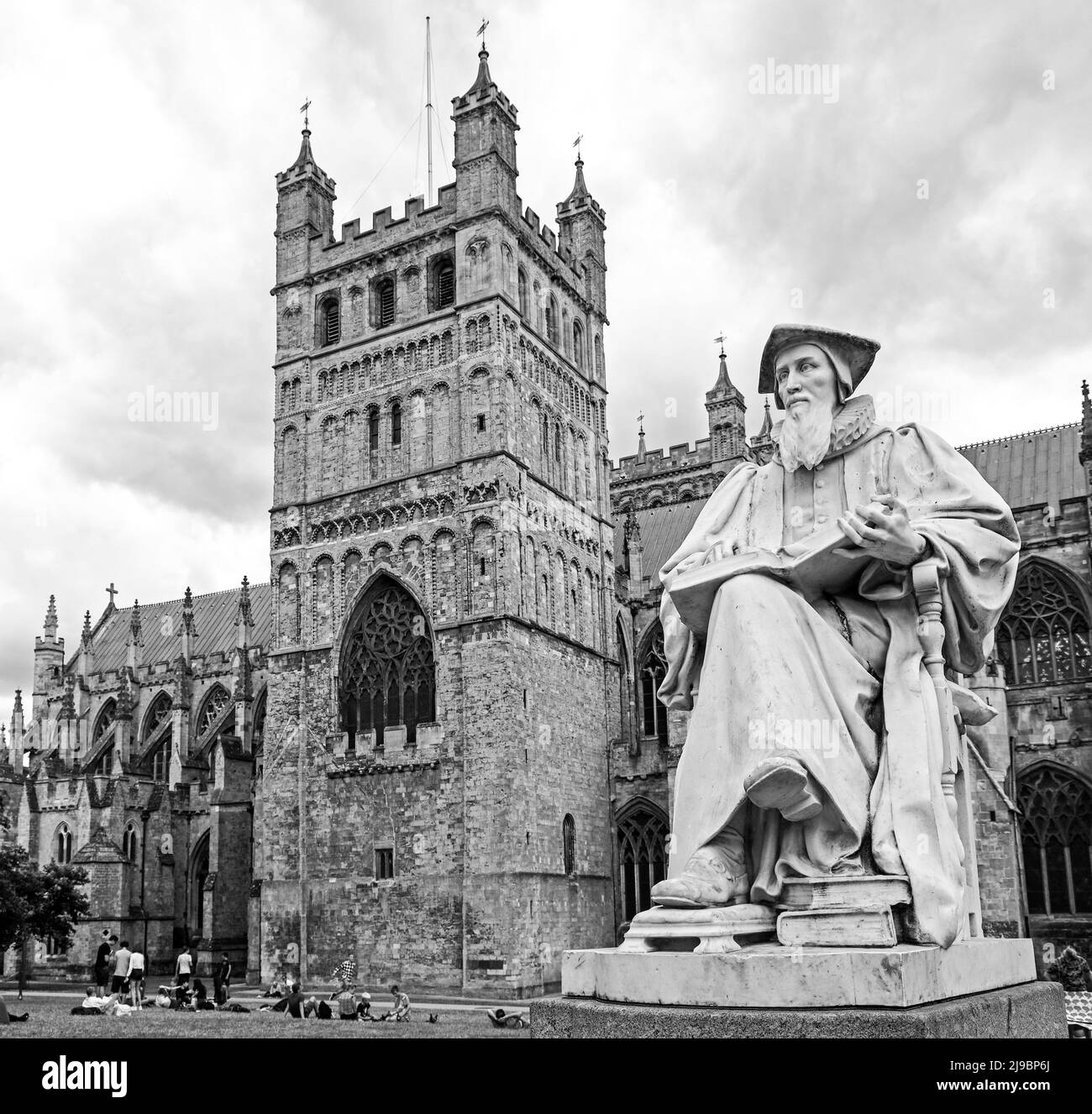The exeter book Black and White Stock Photos & Images - Alamy