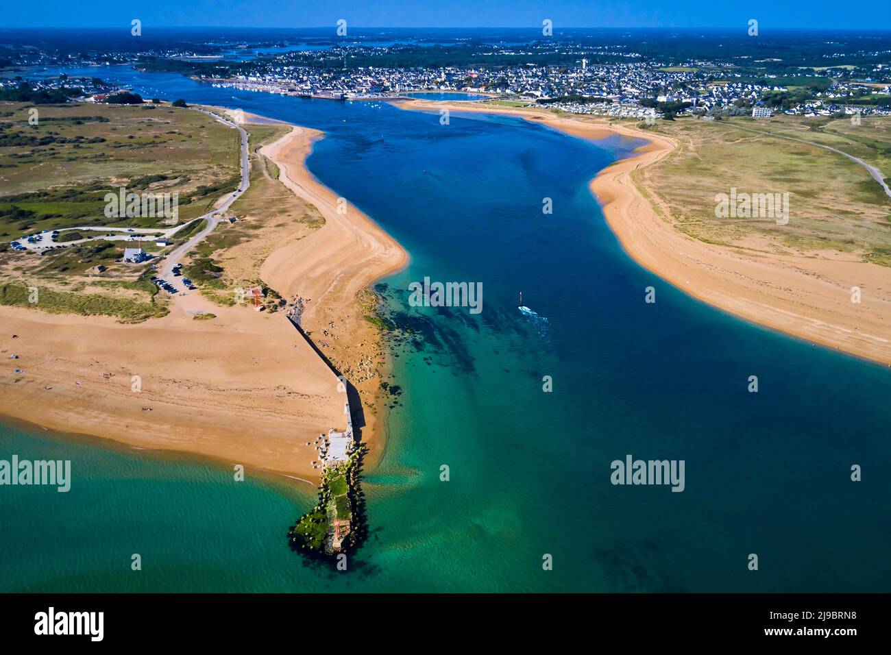 France, Morbihan, Etel, Etel river Stock Photo - Alamy
