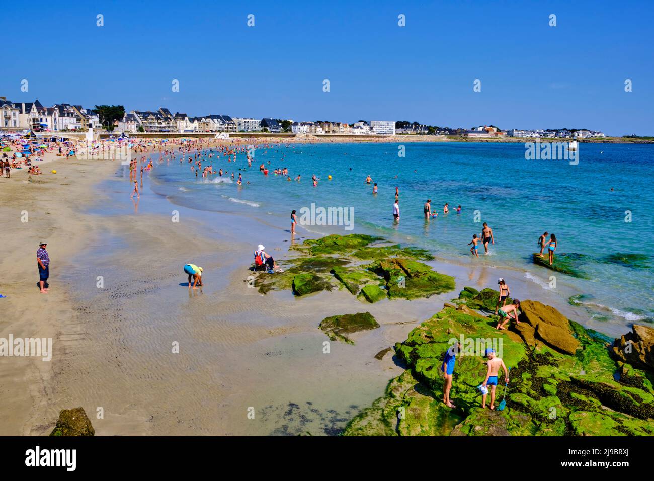 France, Morbihan (56), Wild Coast, Presqu'île de Quiberon, Quiberon ...