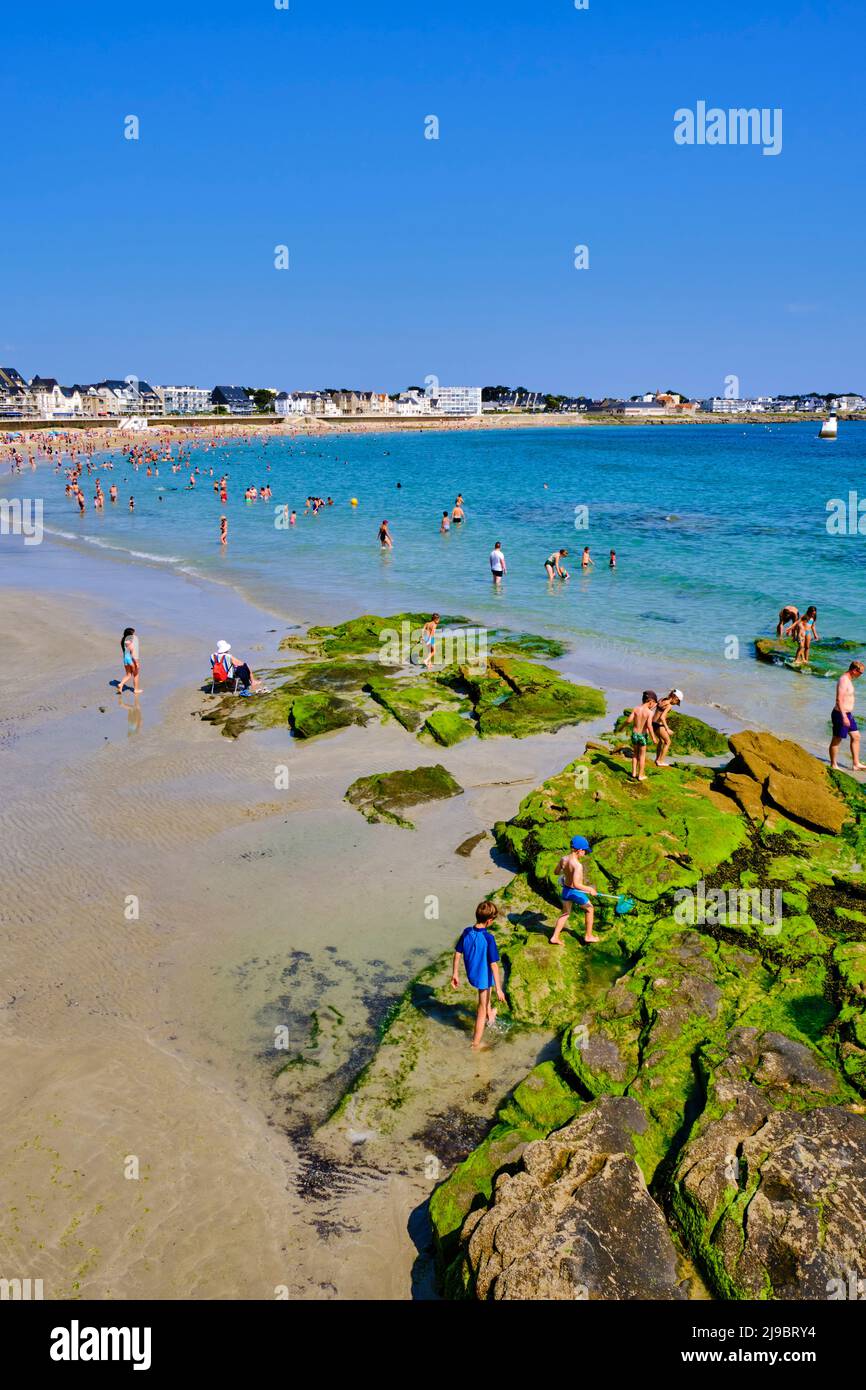 France, Morbihan (56), Wild Coast, Presqu'île de Quiberon, Quiberon ...