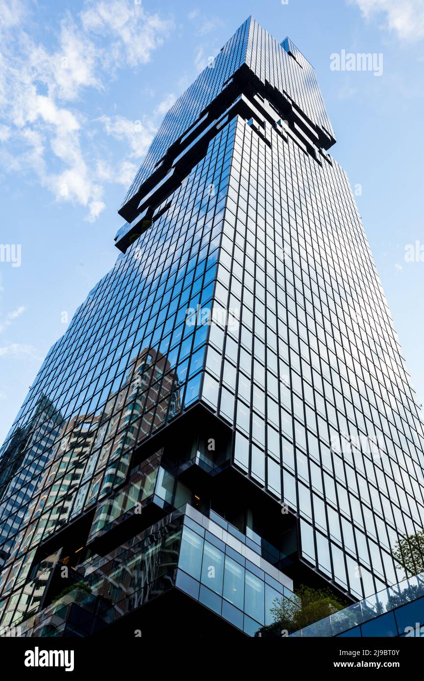 BANGKOK, THAILAND - APRIL 30, 2022: Mahanakorn sky scraper the higher ...
