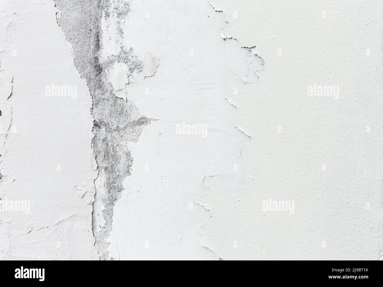 The White concrete weathered wall with flaking paint background ...