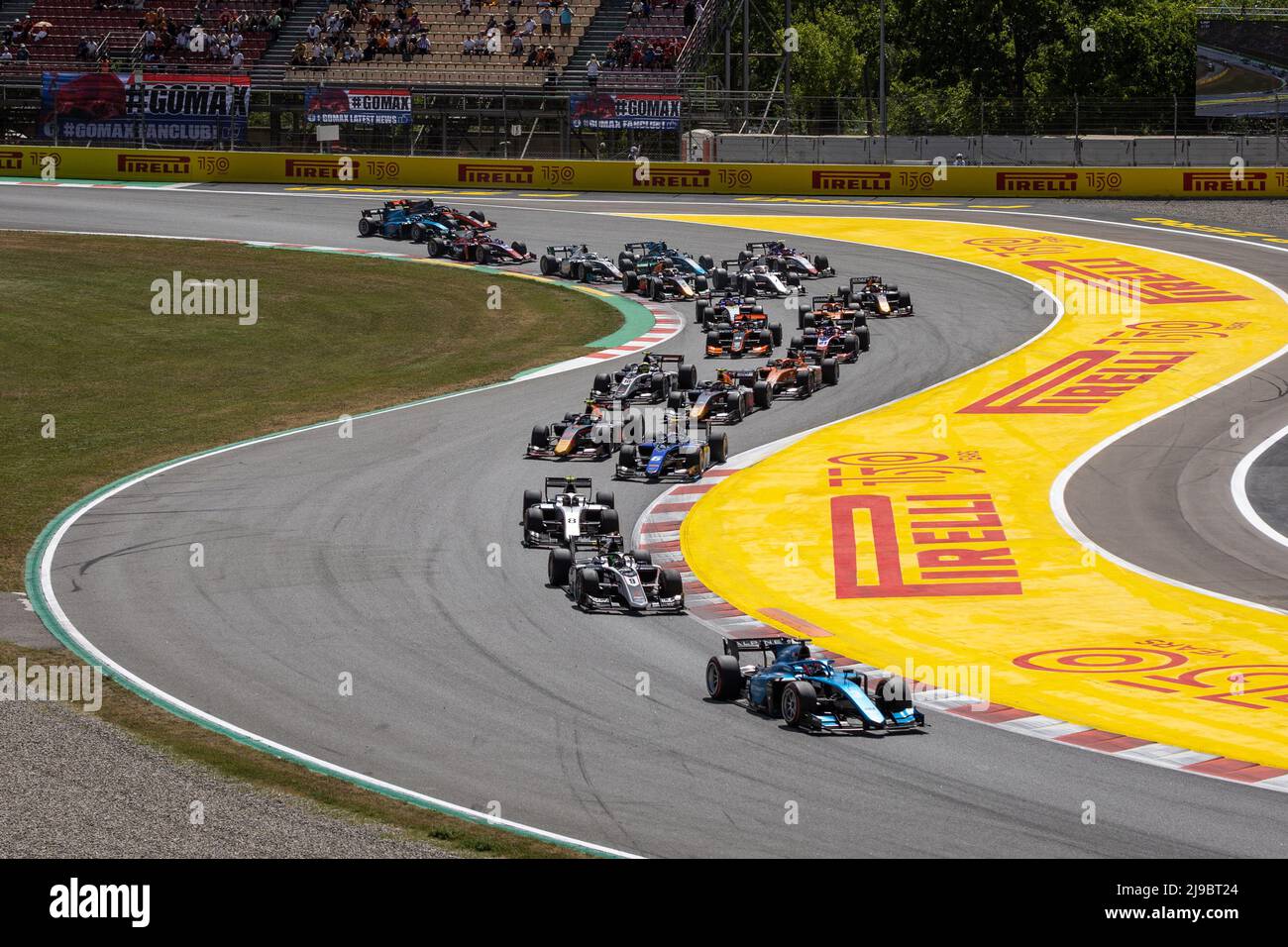 03 DOOHAN Jack (aus), UNI-Virtuosi Racing, Dallara F2, action, Start ...