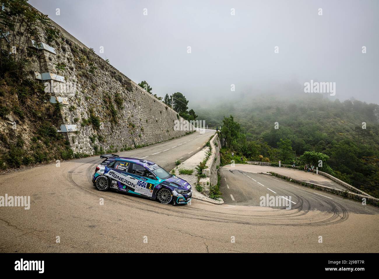 02 GIORDANO Quentin, PARENT Kevin, Volkswagen Polo Gti, action during ...