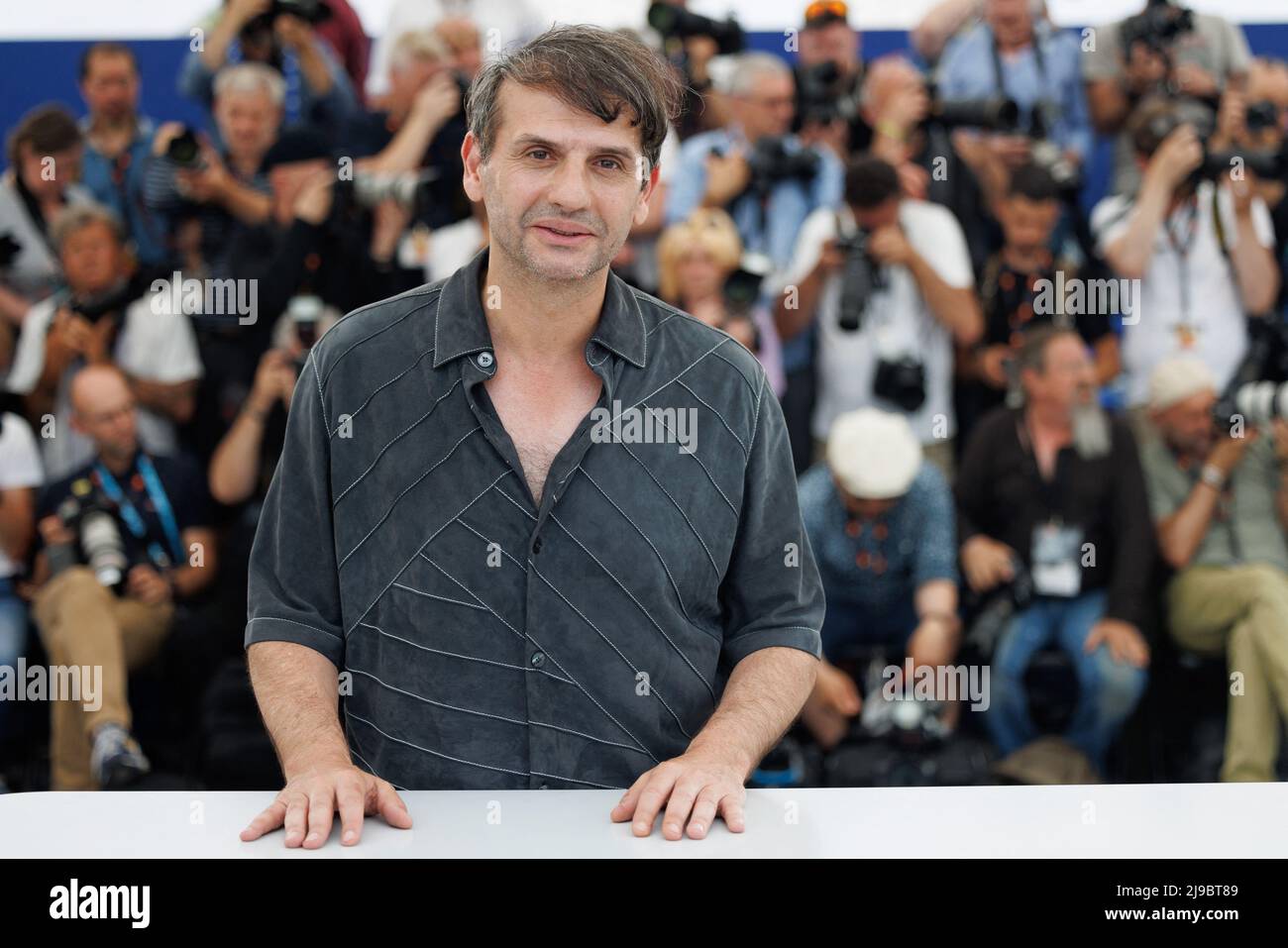 Director Serge Bozon attending the photocall for "Don Juan" during the ...