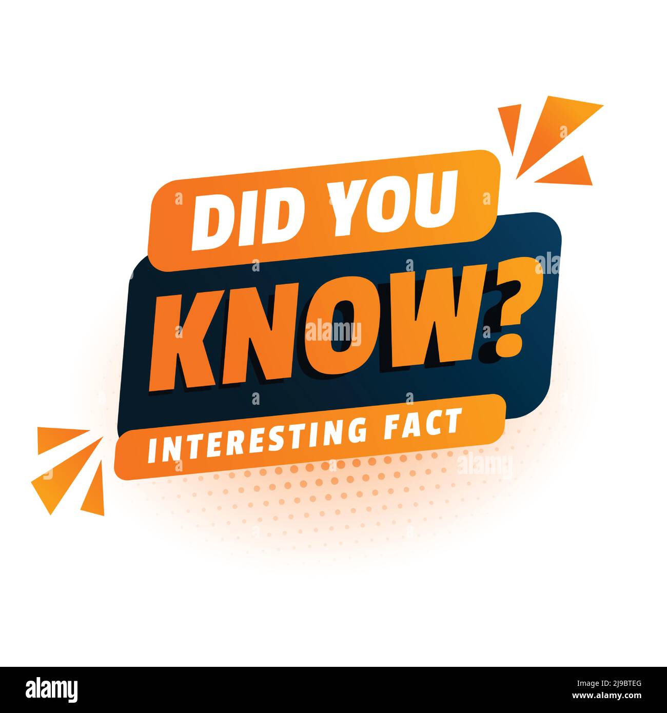 Know the facts vector vectors hi-res stock photography and images - Alamy