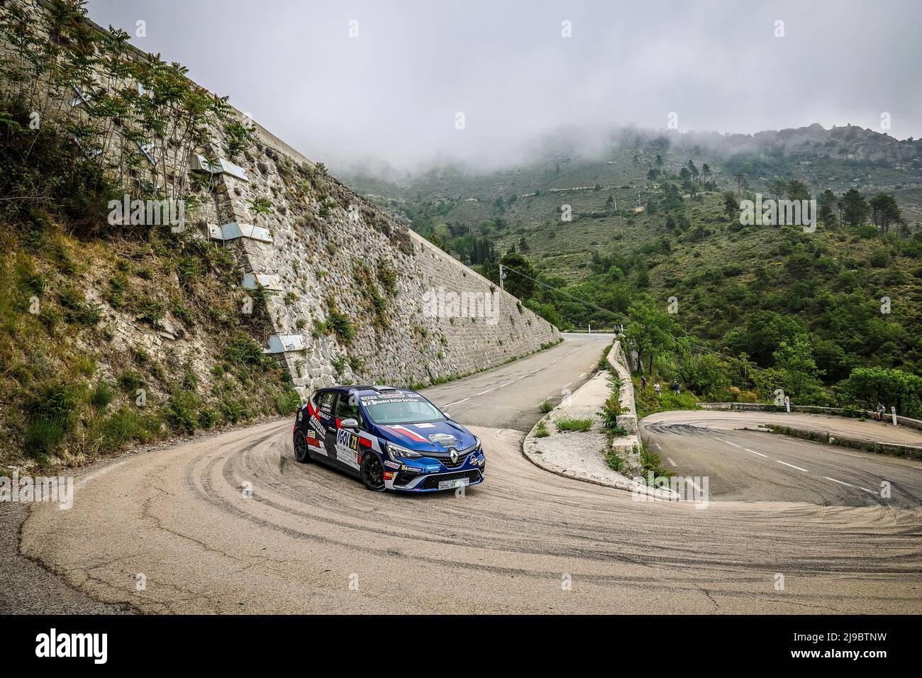 73 BONCHE Mathieu, BOIRON Pierre, Renault Clio RS Line, action during ...