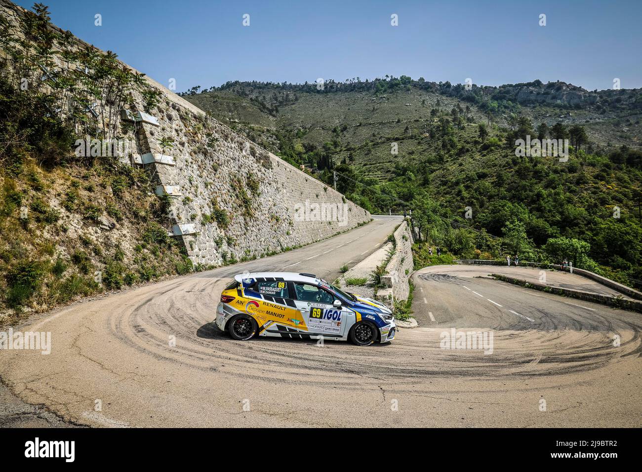 69 PASSAQUET Maxence, DAMIAN Michel, Renault Clio RS Line, action ...