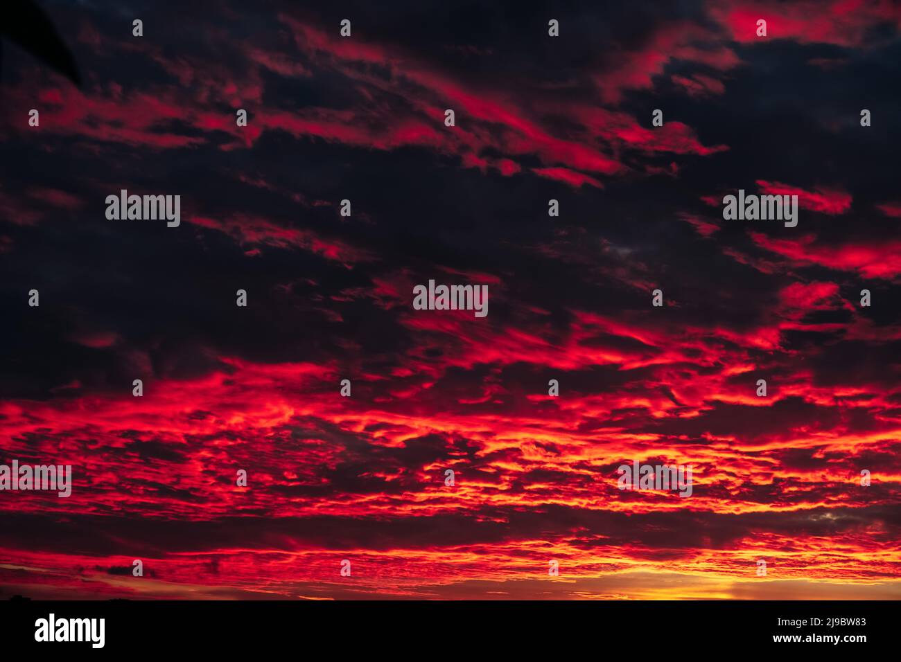 red fire blood sunset sky cloudscape beautiful phenomenon nature ...