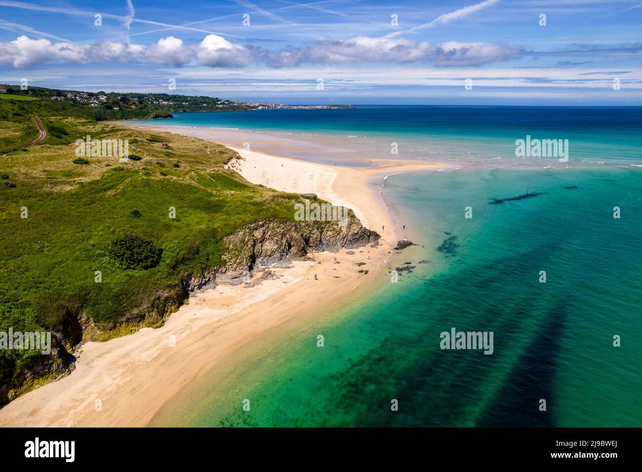 Porth Kidney Corner Stock Photo - Alamy