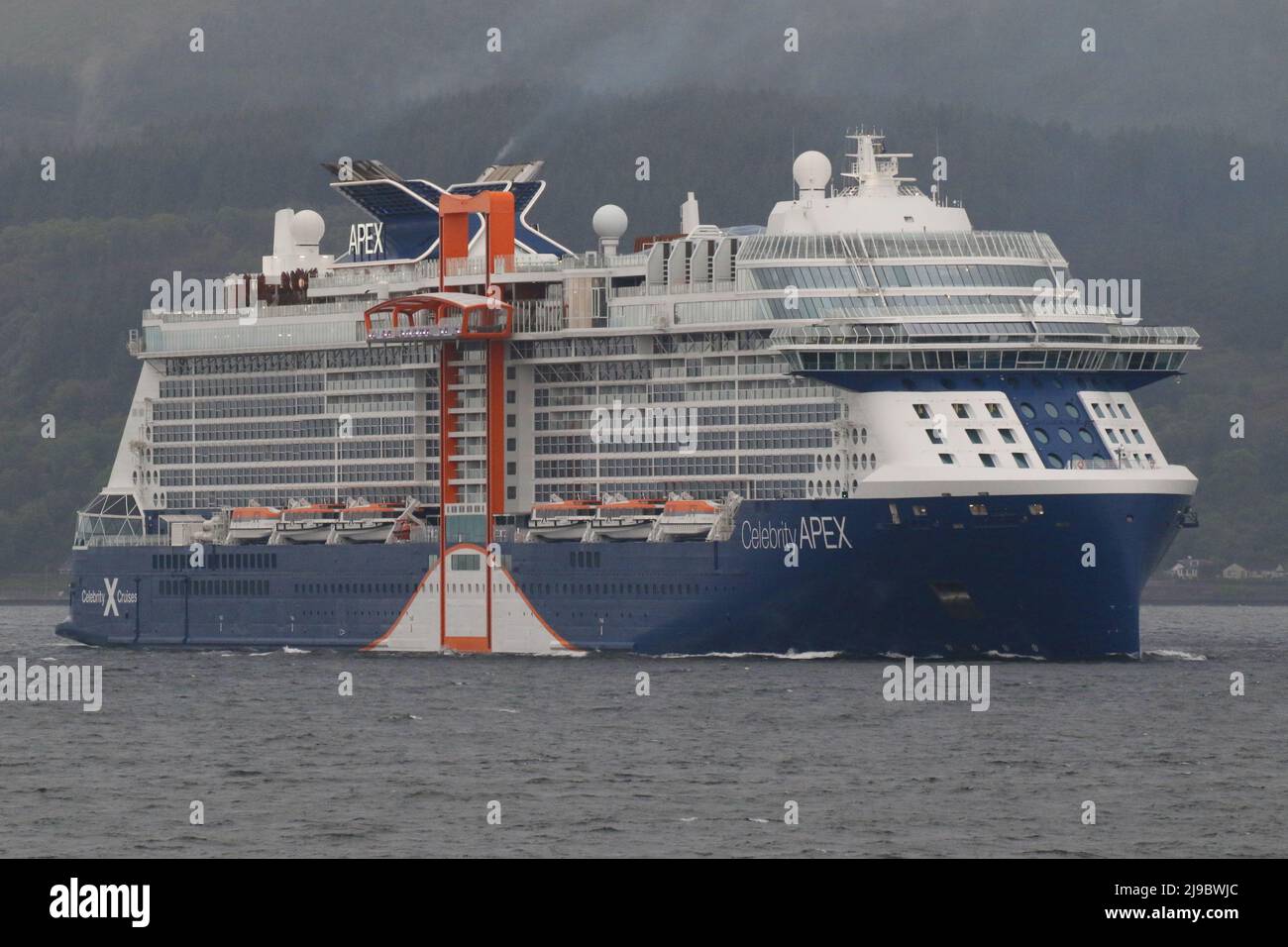 Celebrity Apex, an Edge-class cruise ship operated by Celebrity Cruises ...