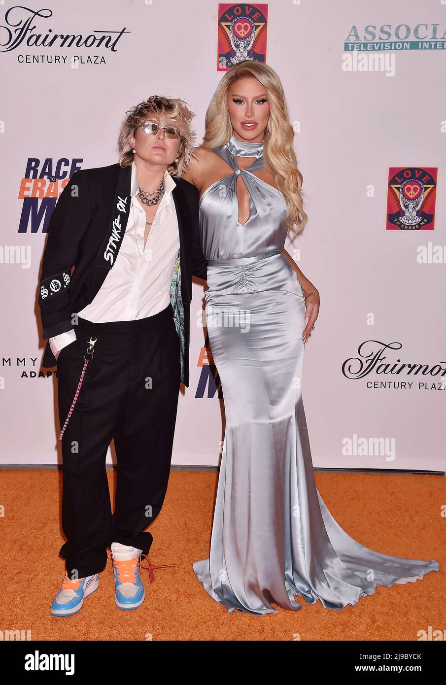 Los Angeles, Ca. 20th May, 2022. (L-R) Nats Getty and Gigi Gorgeous ...