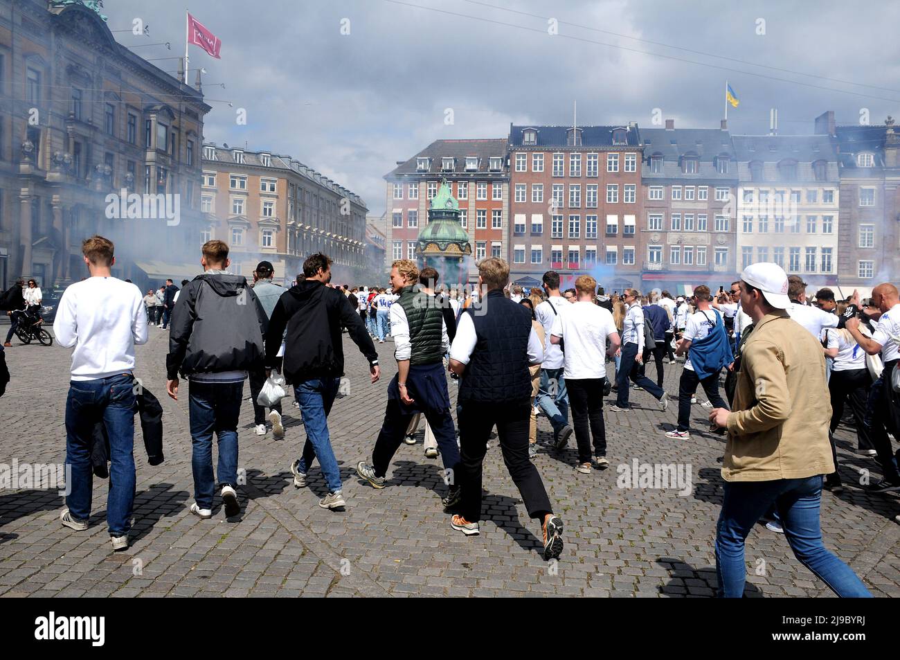 Copenhagen/Denmark/22 May 2022/.F.V Copenhagen Football tem playing ...