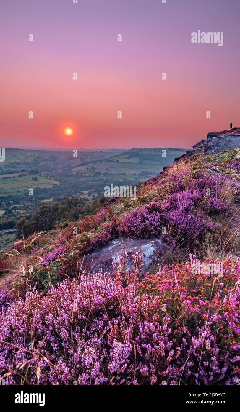 Peak district sunset hi-res stock photography and images - Alamy