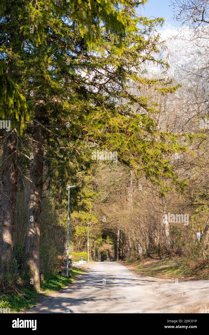Pedestrian walkway 4 hi-res stock photography and images - Alamy