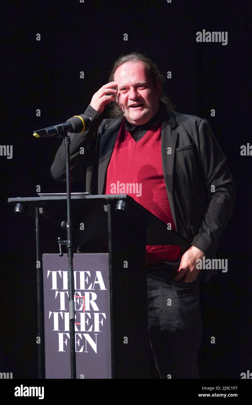 Berlin, Germany. 22nd May, 2022. The actor Samouil Stoyanov will be ...