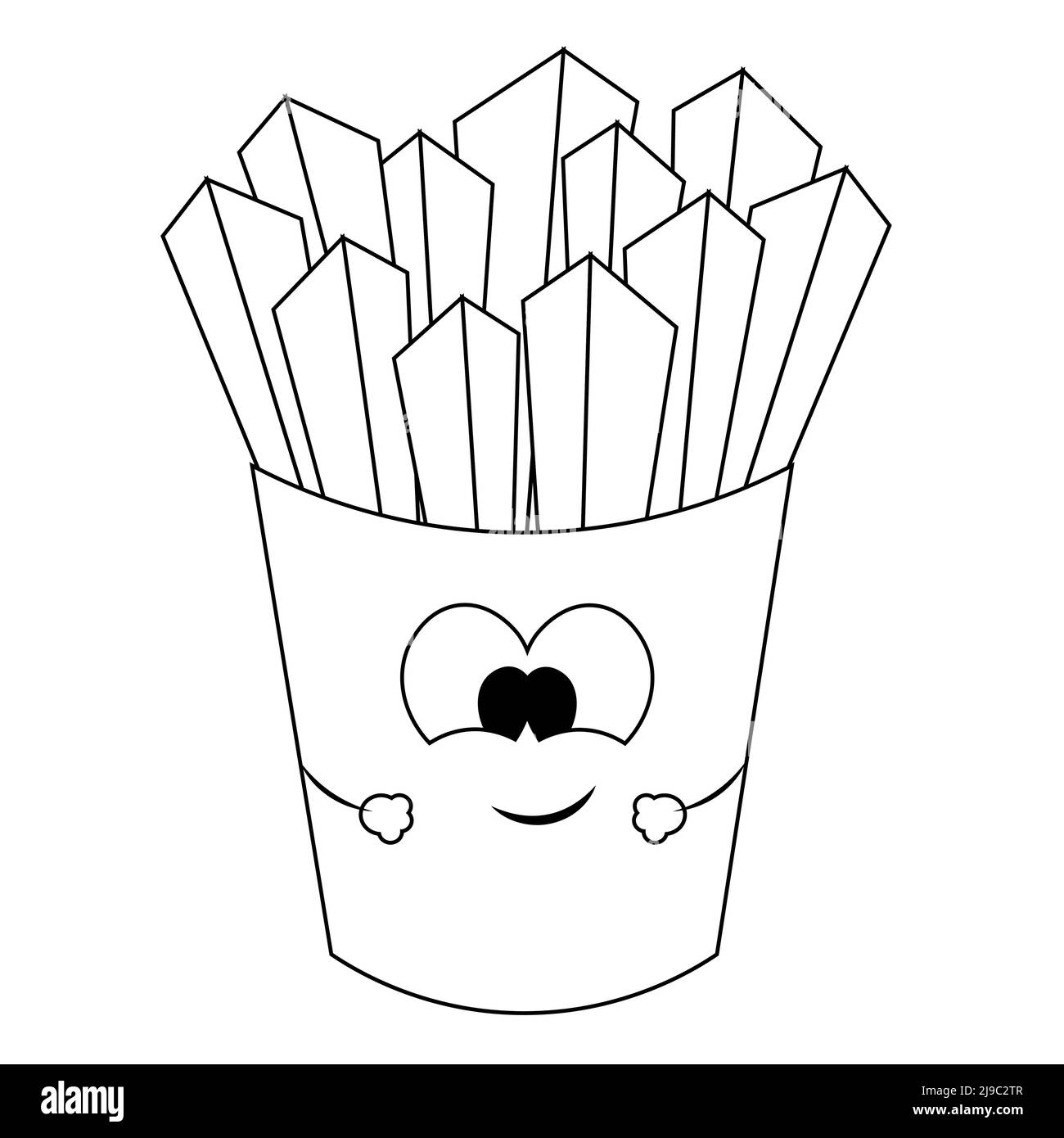 Potato prints Stock Vector Images - Alamy