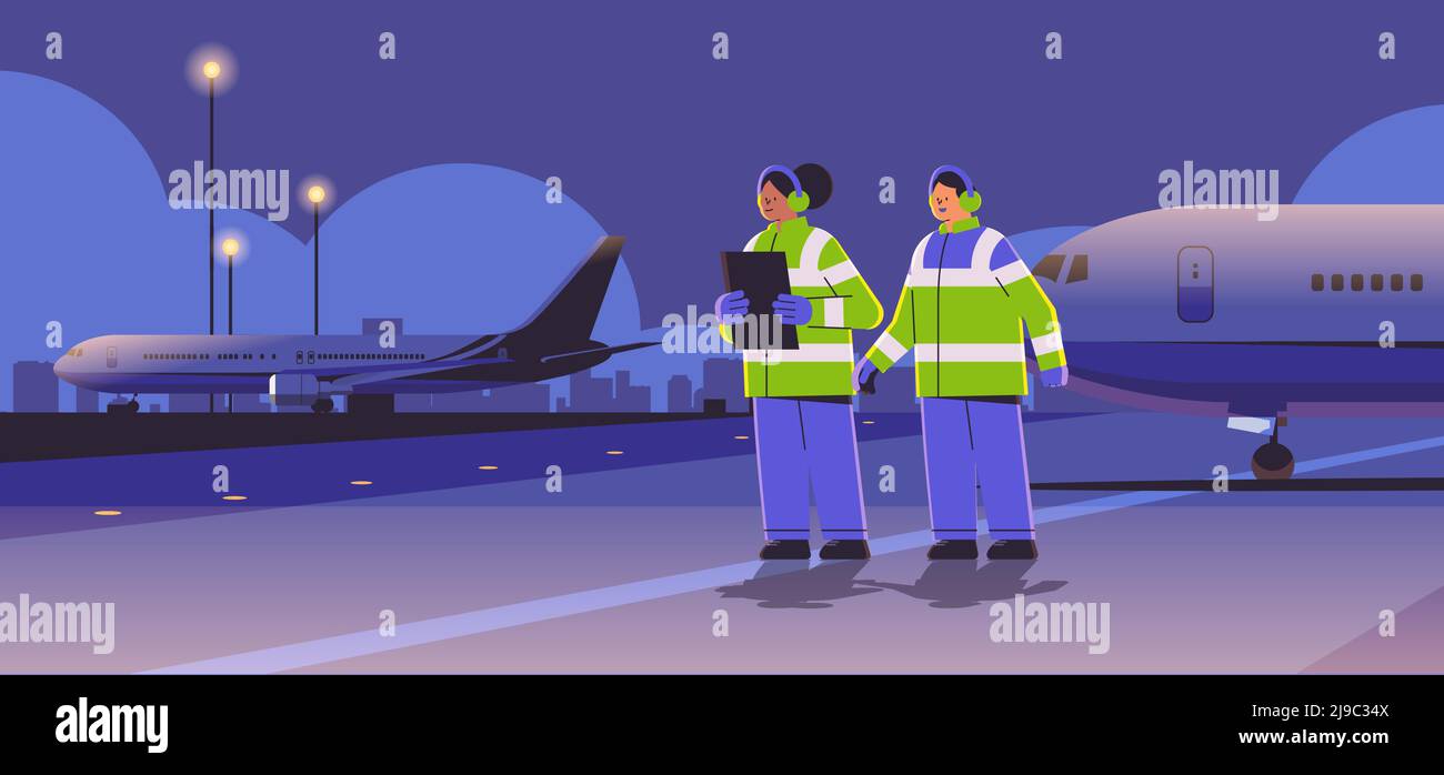 Air traffic controller cartoon hi-res stock photography and images - Alamy
