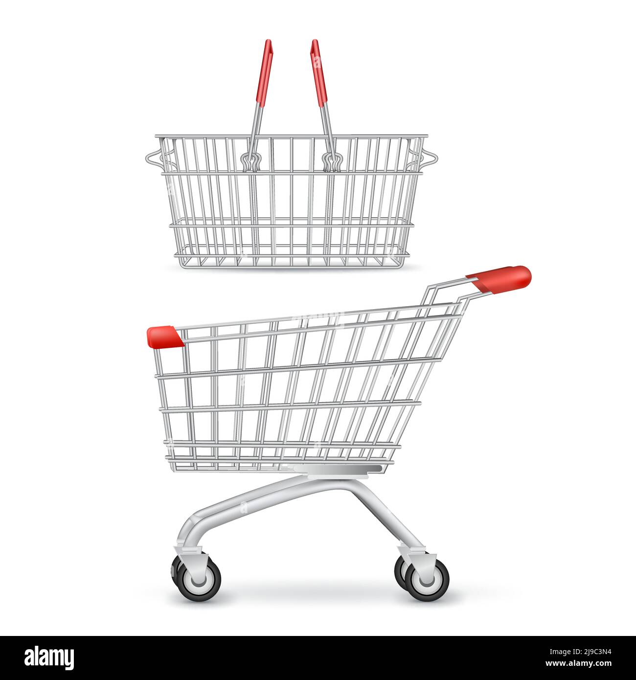 Top view two empty Stock Vector Images - Alamy