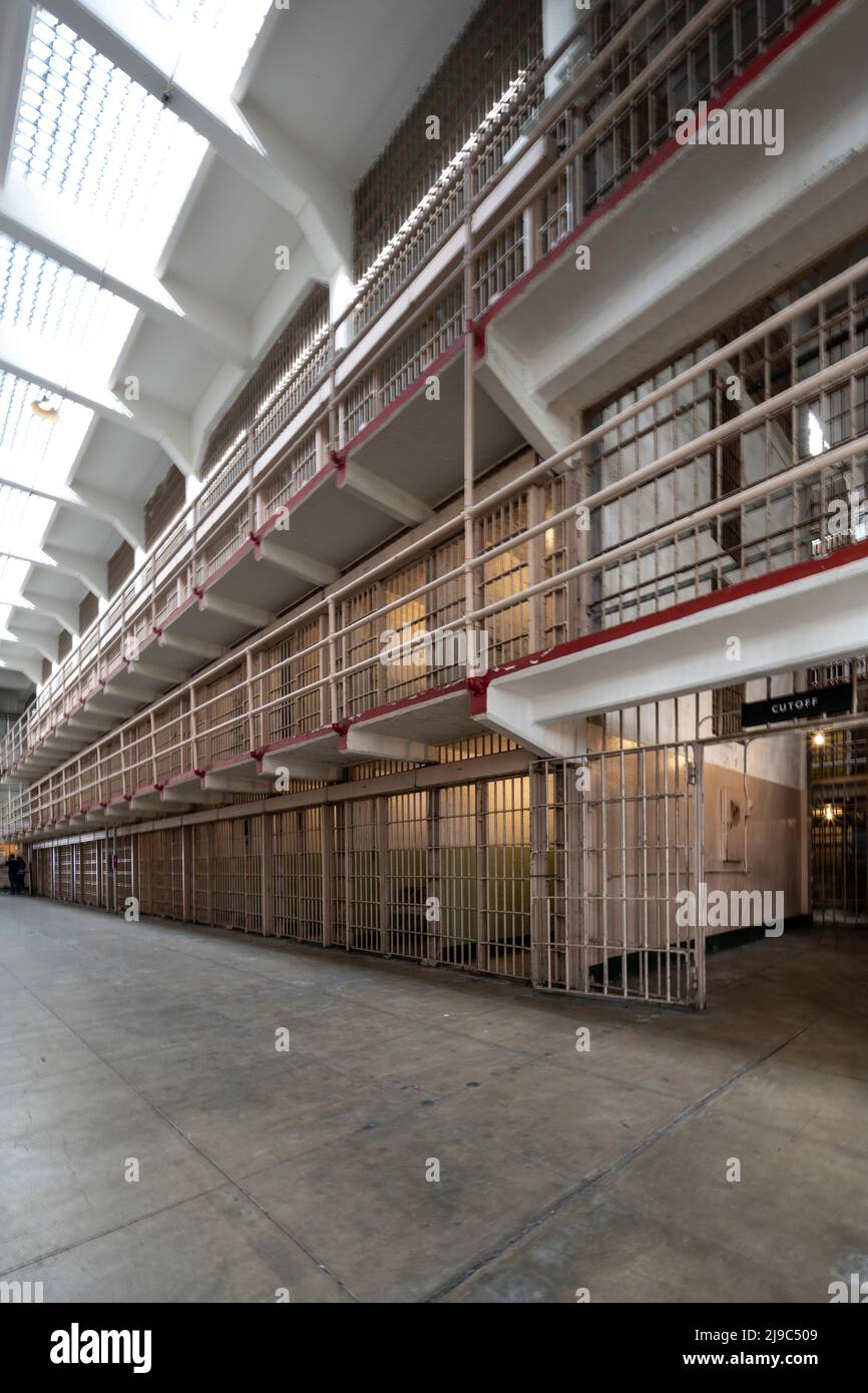 Alcatraz Island Prison Stock Photo - Alamy