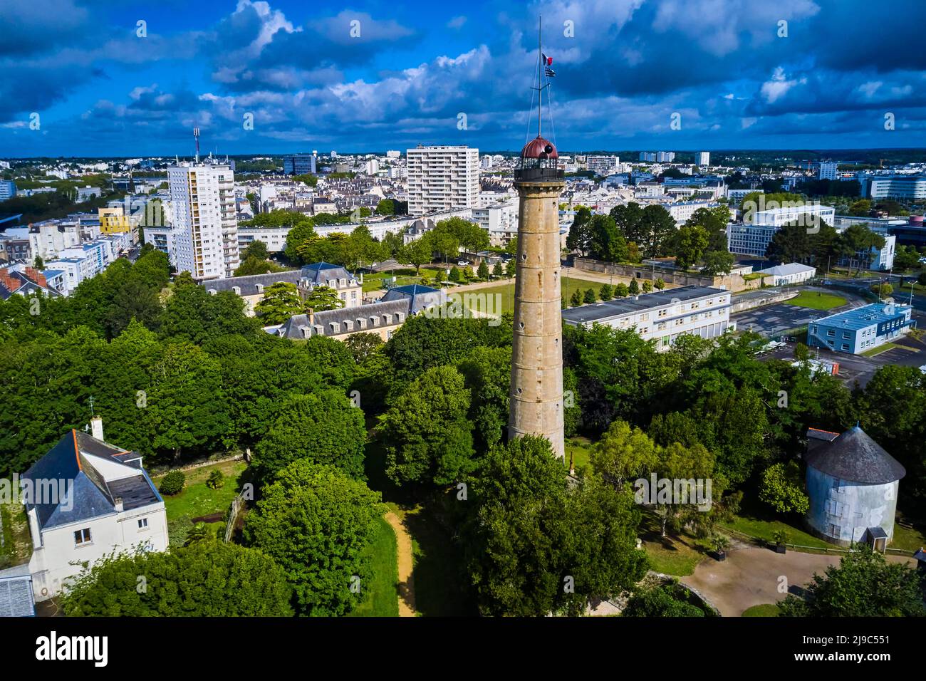 Lorient france aerial hi-res stock photography and images - Alamy