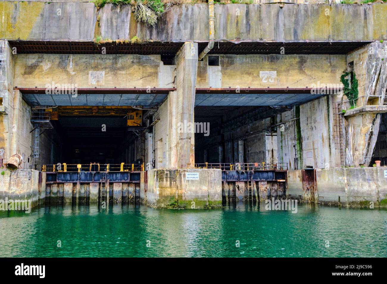 France, Morbihan, the harbor of Lorient, Lorient, Lorient La Base ...