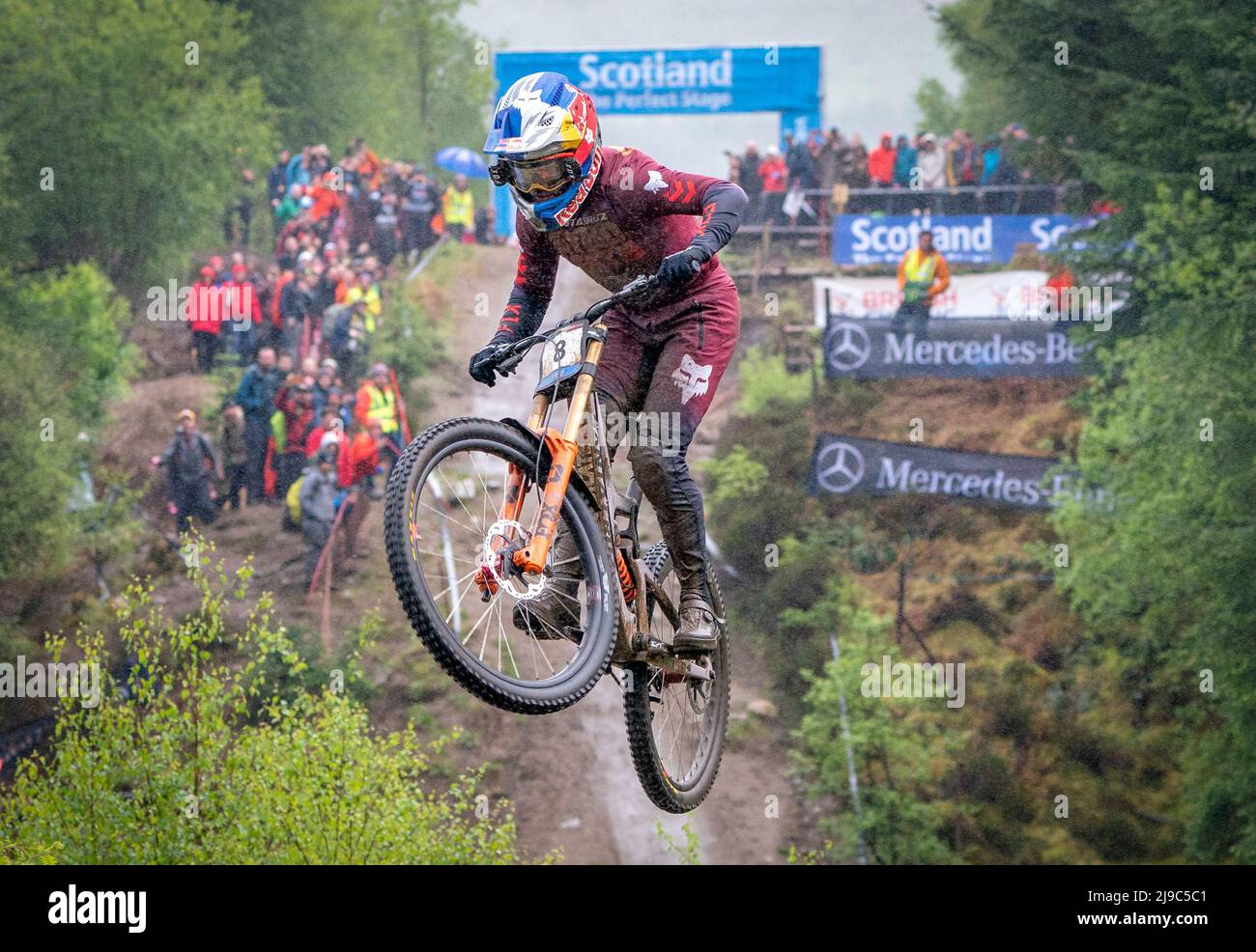 Great Britain’s Laurie Greenland during day two of the Mercedes-Benz ...