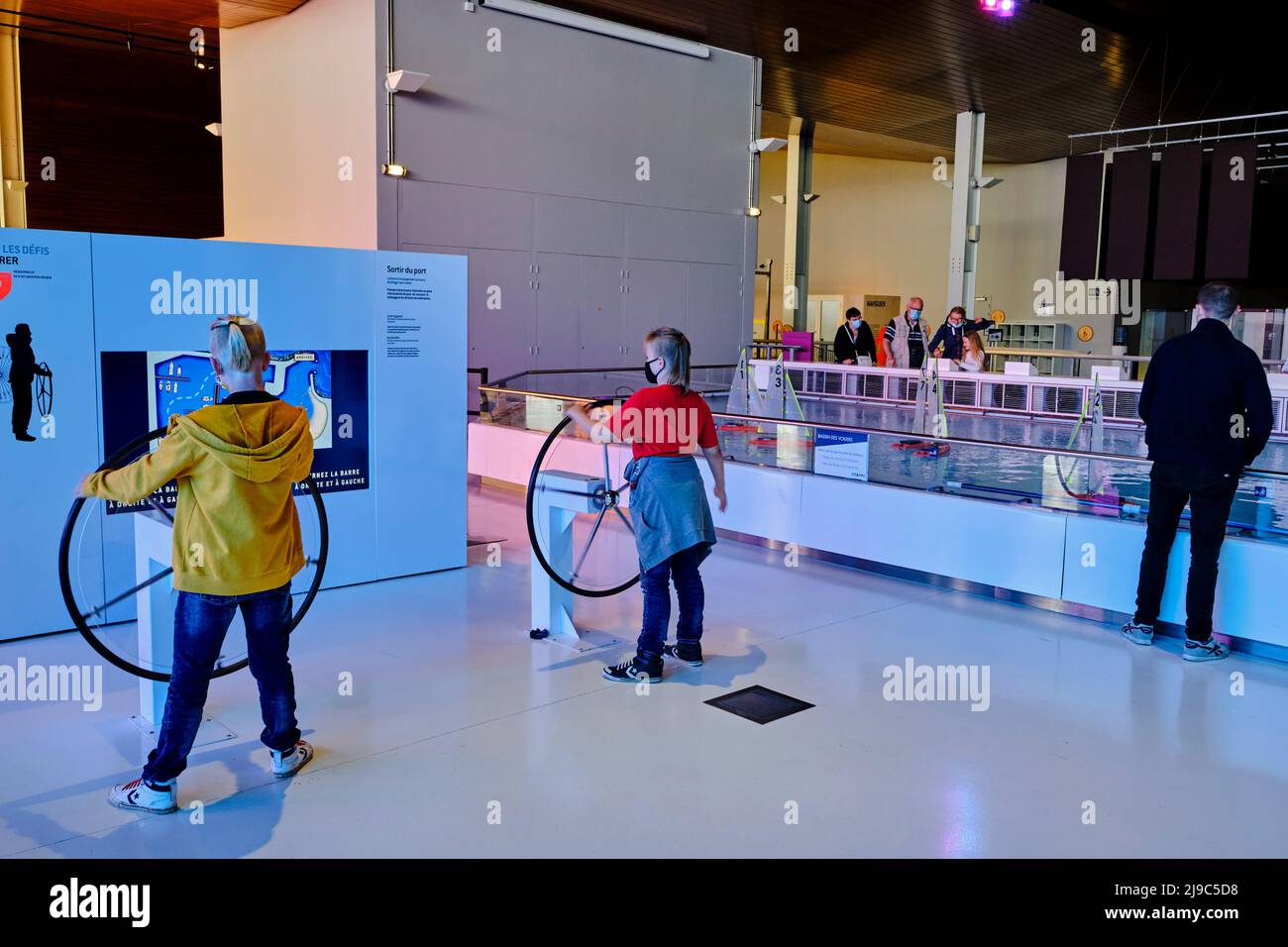 France, Morbihan, the harbor of Lorient, Lorient, City of Sailing Eric ...