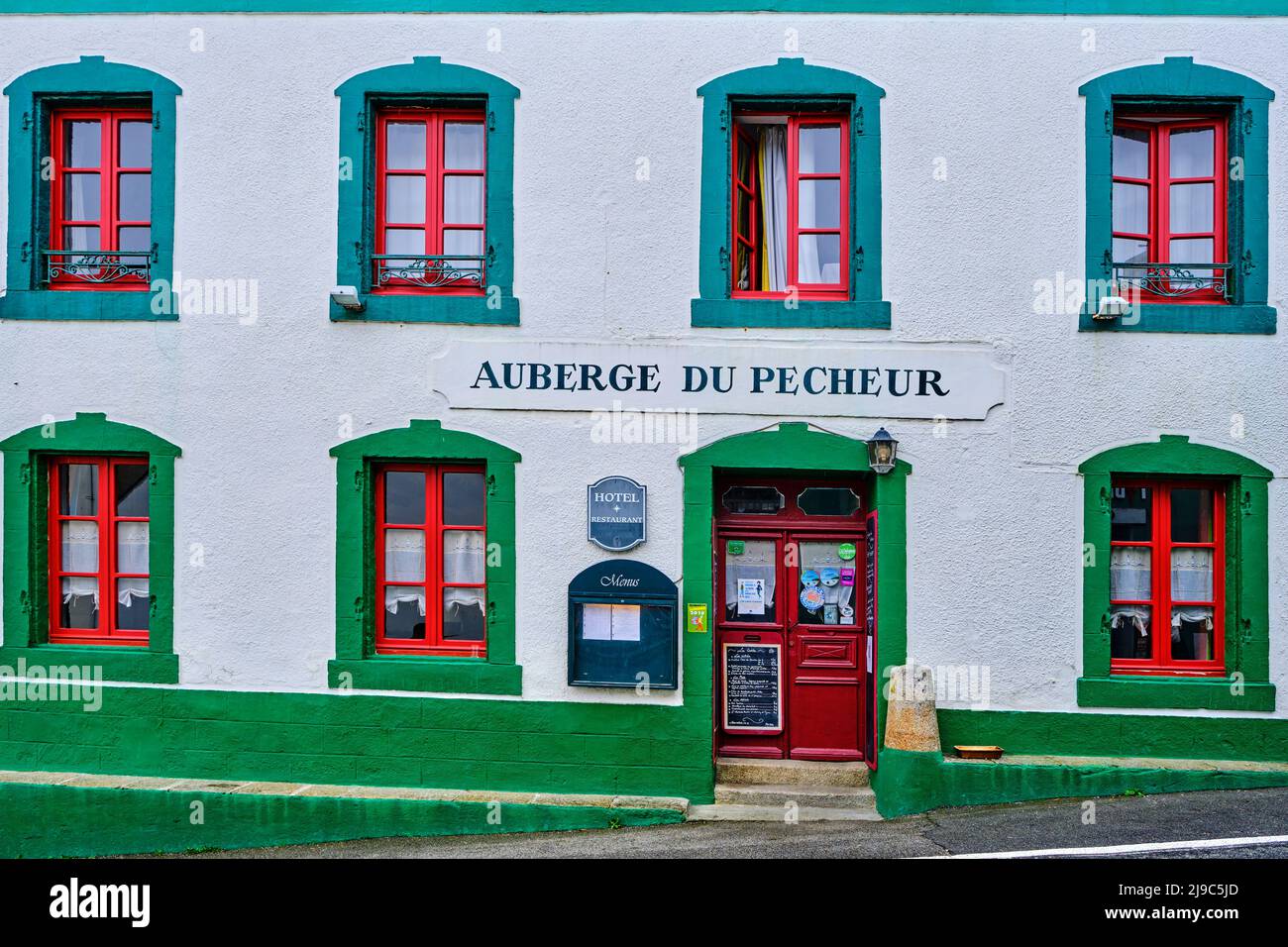 France, Morbihan, island of Groix, Port Tudy Stock Photo - Alamy