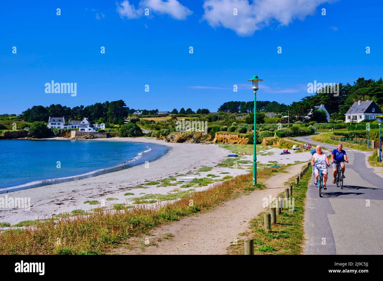 France, Morbihan, island of Groix, Locmaria beach Stock Photo - Alamy