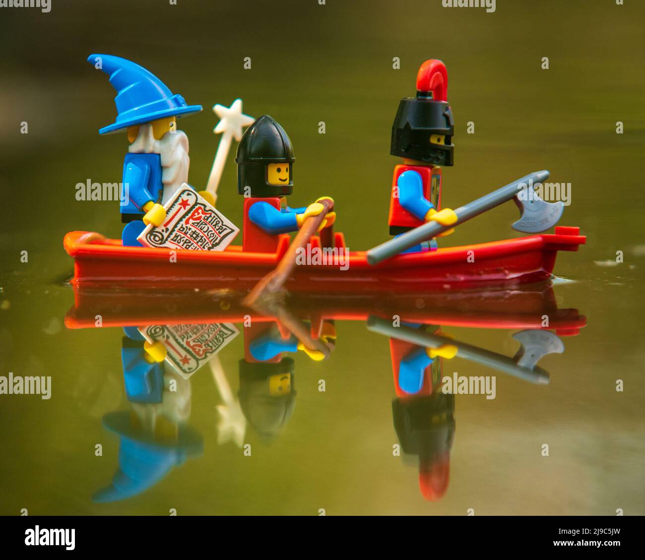 Lego castle minifigure Stock Photo - Alamy
