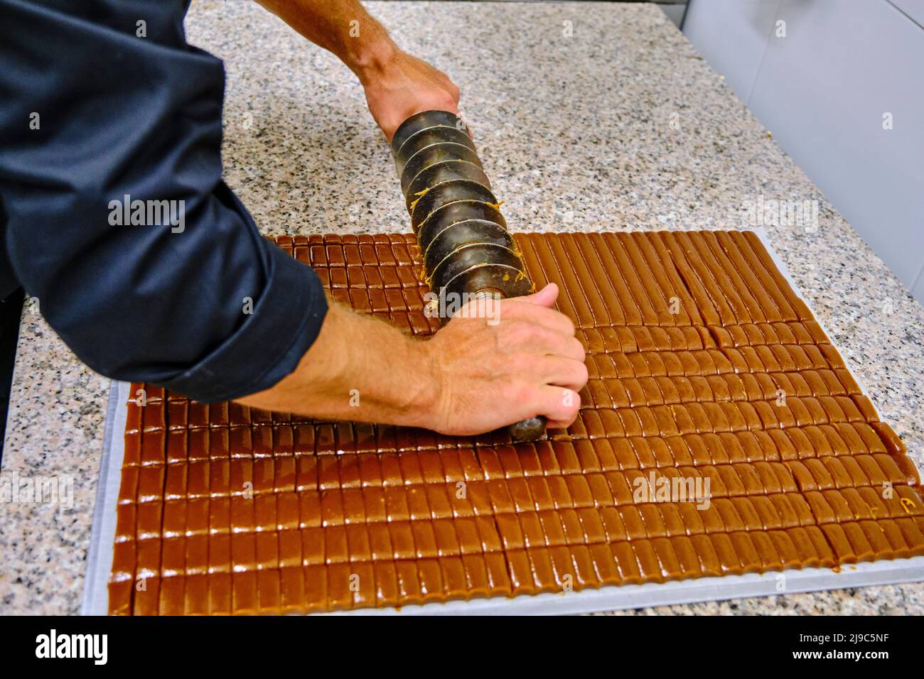 France, Morbihan, island of Groix, caramel factory Stock Photo - Alamy