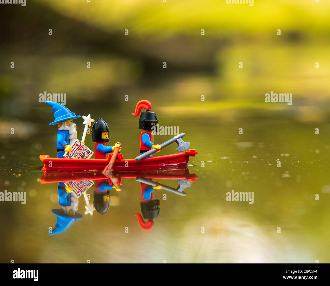 Lego castle minifigure Stock Photo - Alamy