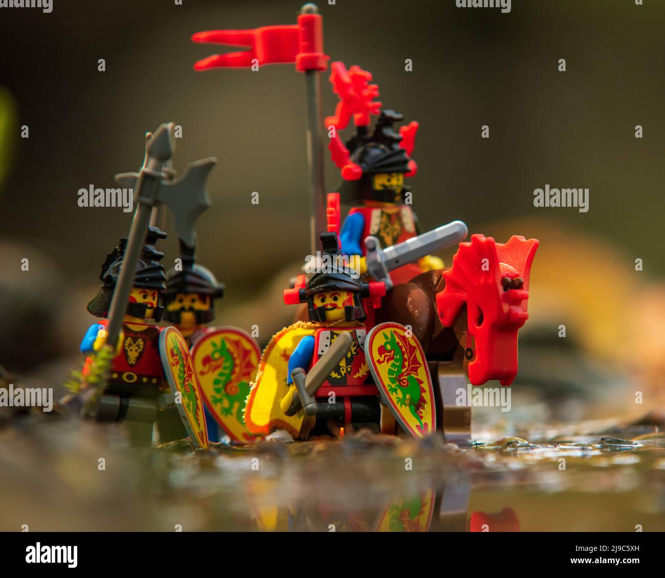 Lego castle minifigure Stock Photo - Alamy