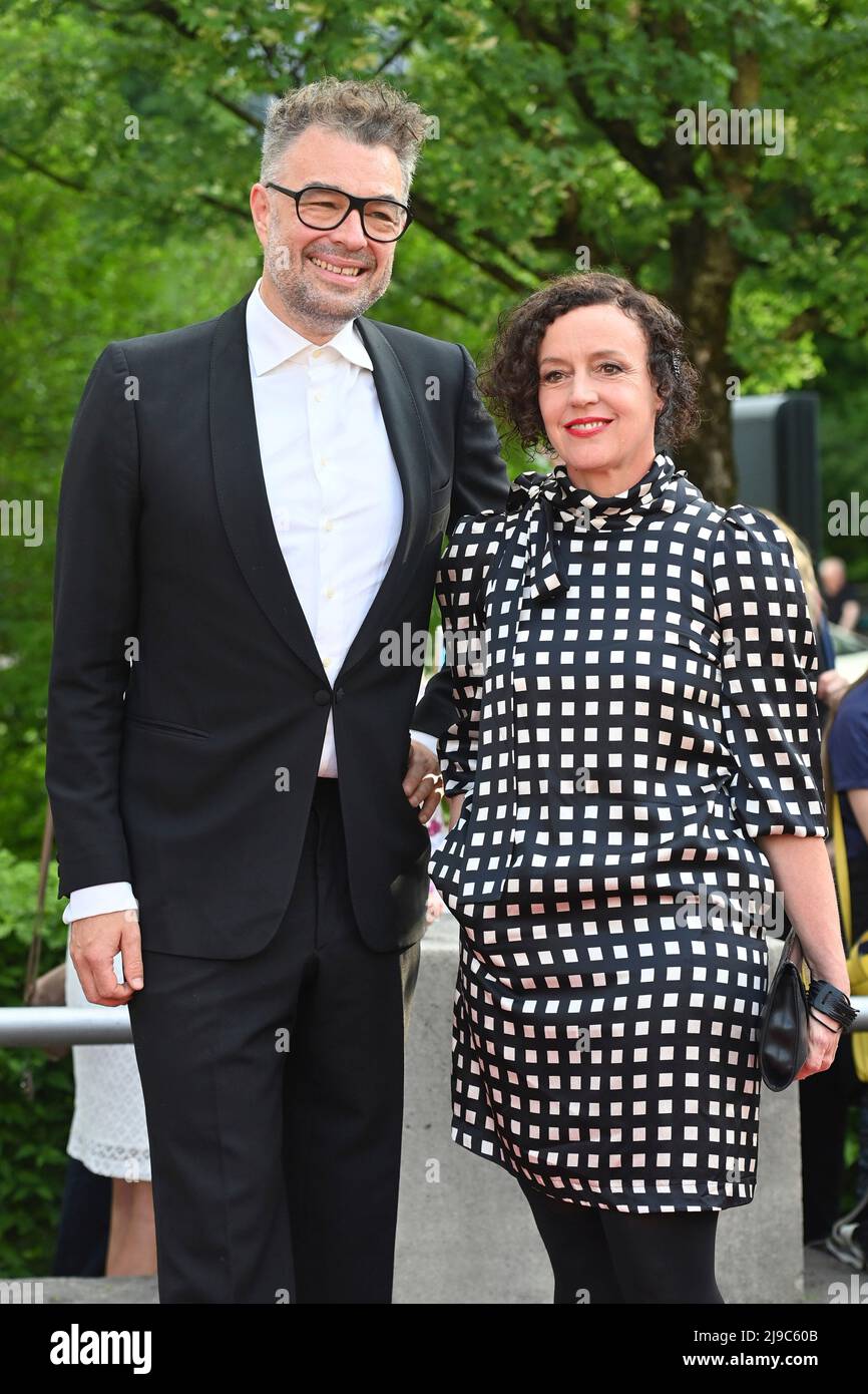 Maria Schrader (director and author) and Jan Schomburg (screenwriter ...