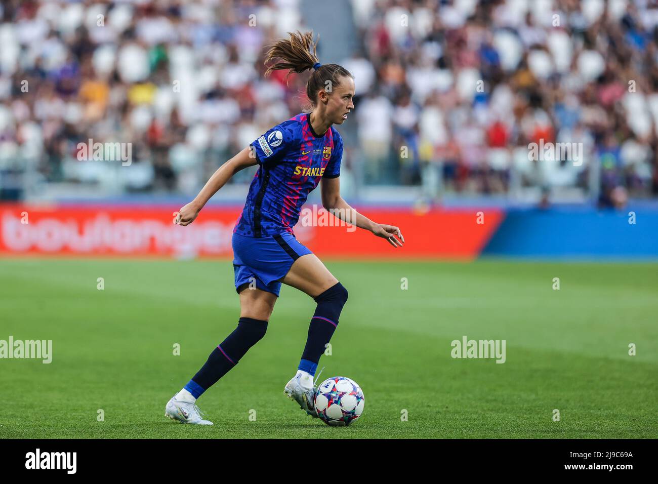 Caroline Graham Hansen of FC Barcelona seen in action during the UEFA ...
