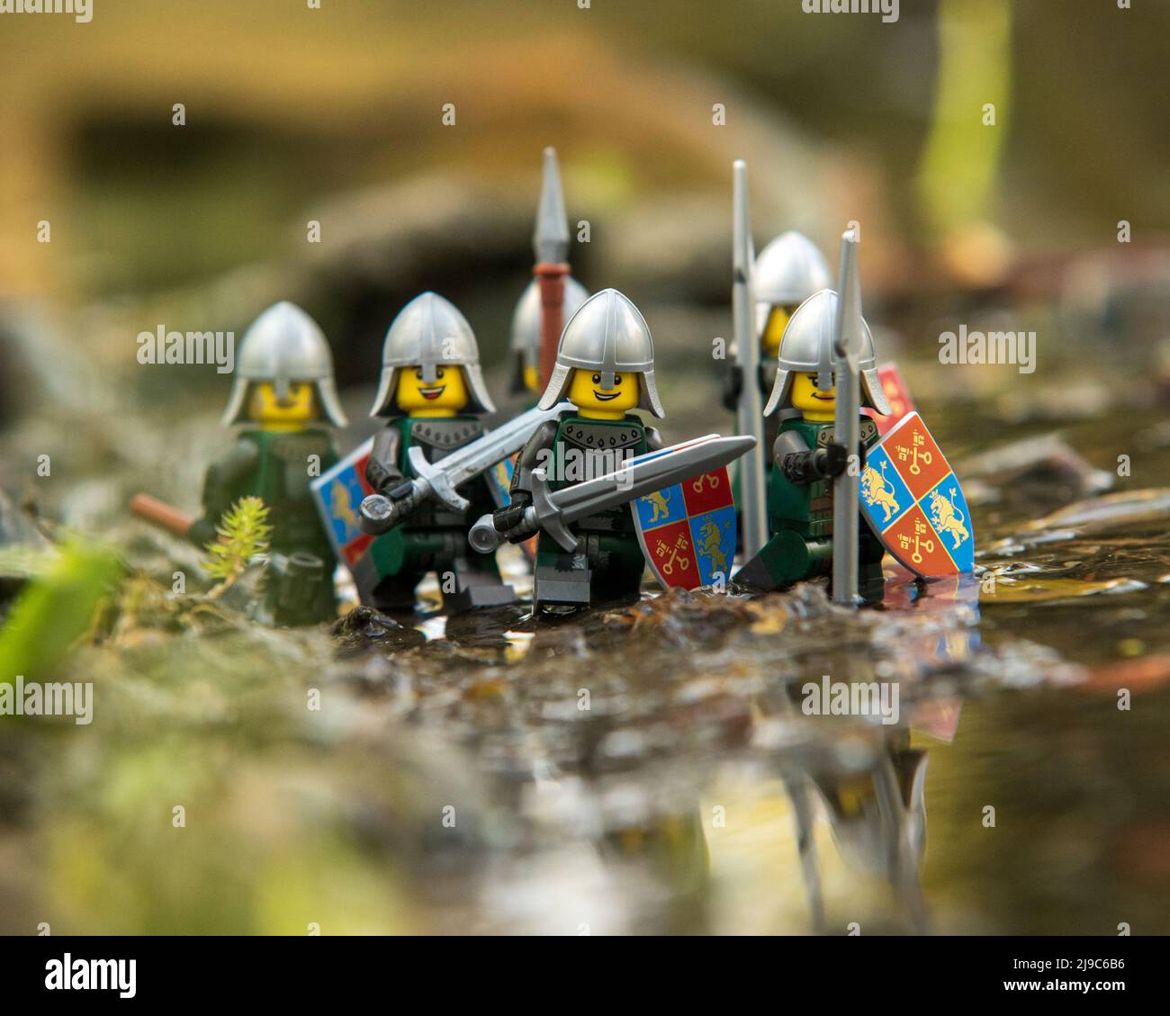 Lego castle minifigure Stock Photo - Alamy