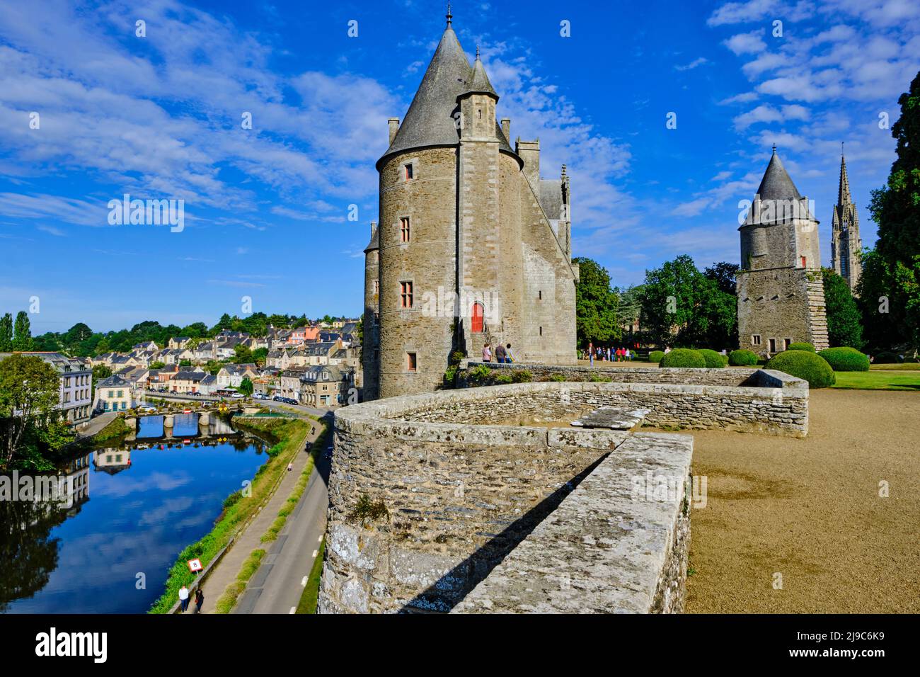 France, Morbihan (56), step on the way to Saint Jacques de Compostela ...