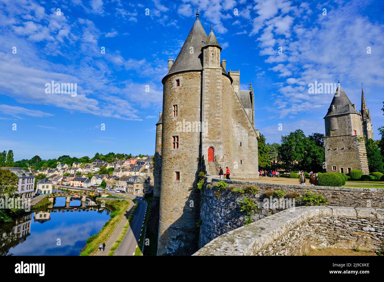 France, Morbihan (56), step on the way to Saint Jacques de Compostela ...