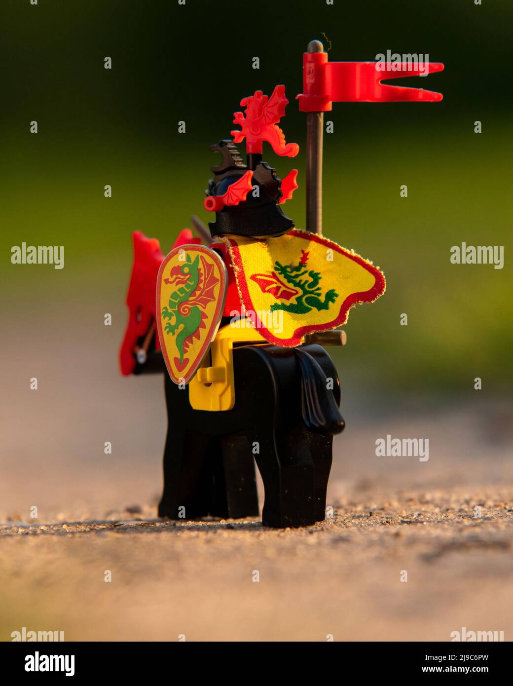 Lego castle minifigure Stock Photo - Alamy