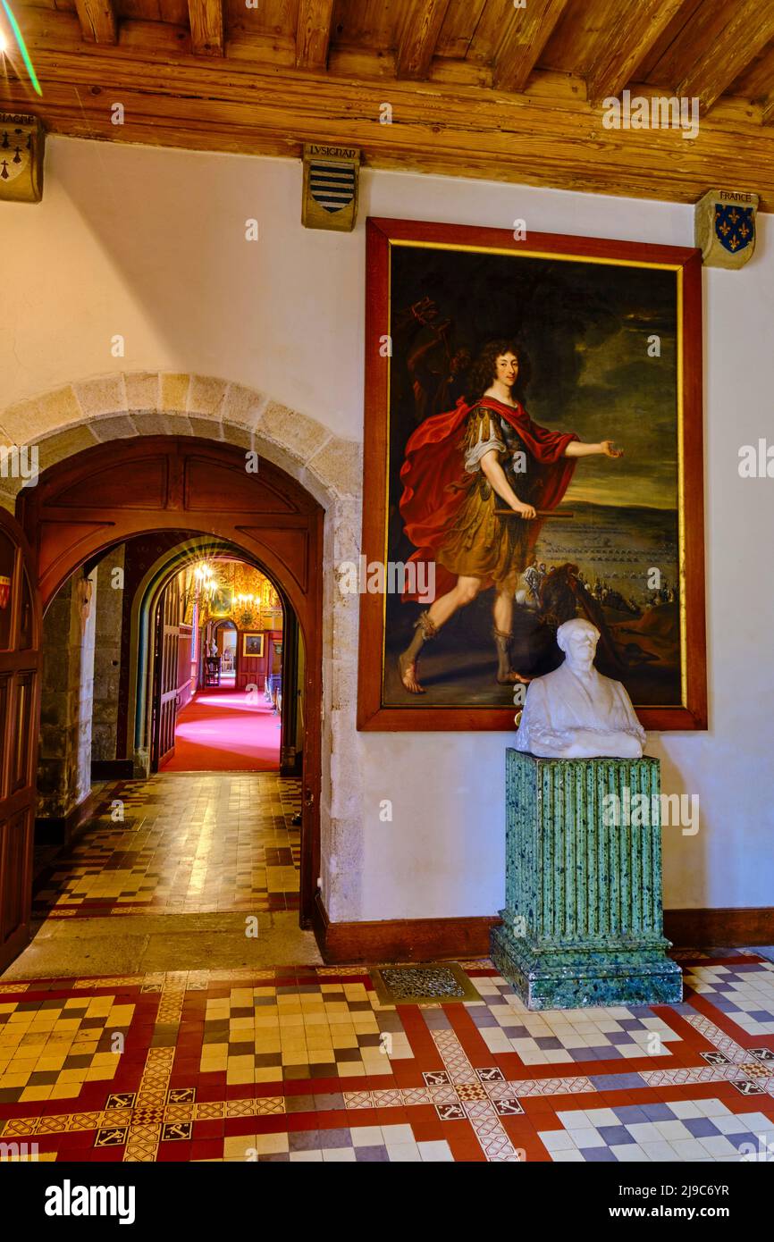 France, Morbihan (56), step on the way to Saint Jacques de Compostela ...