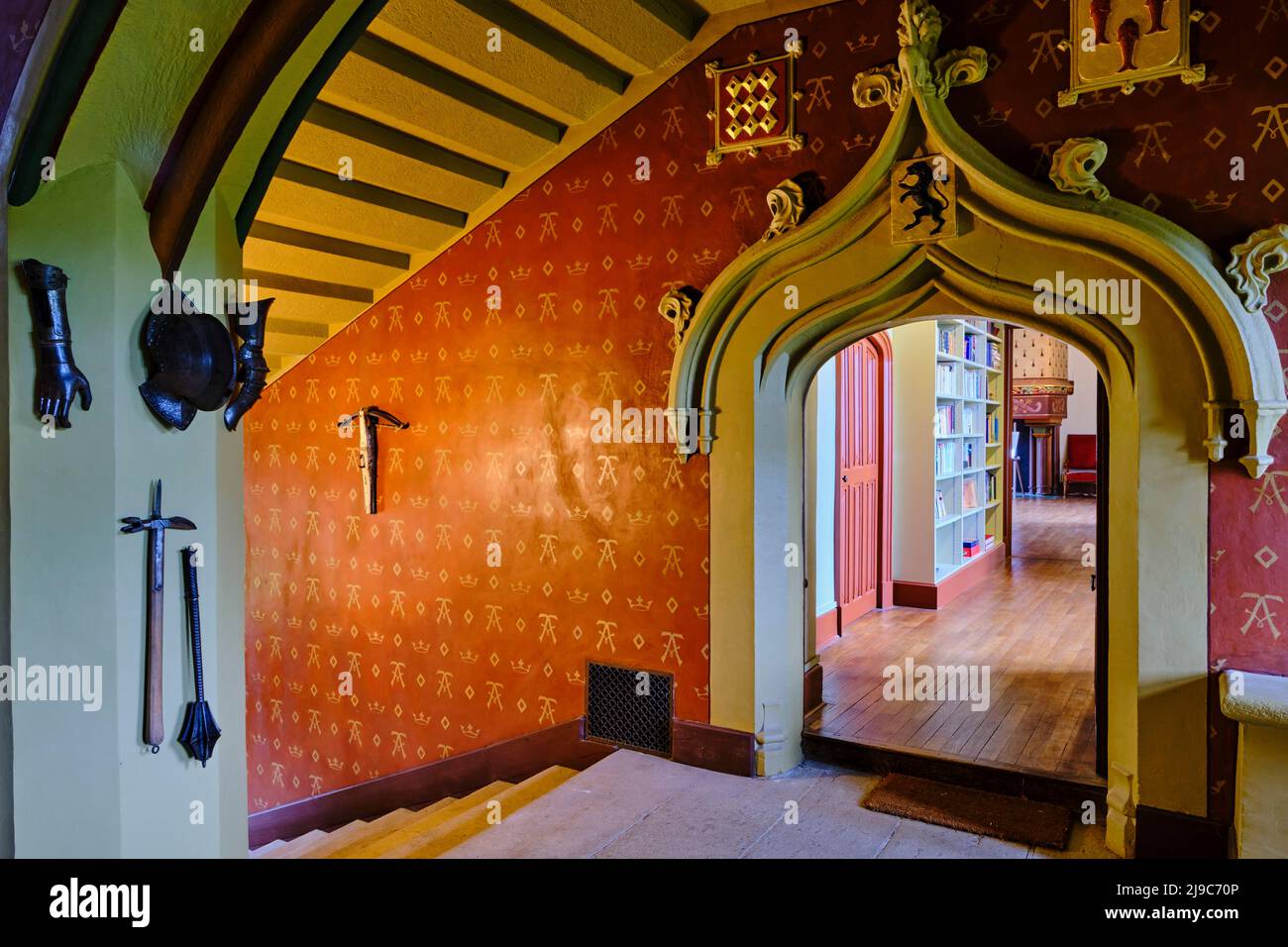 France, Morbihan (56), step on the way to Saint Jacques de Compostela ...