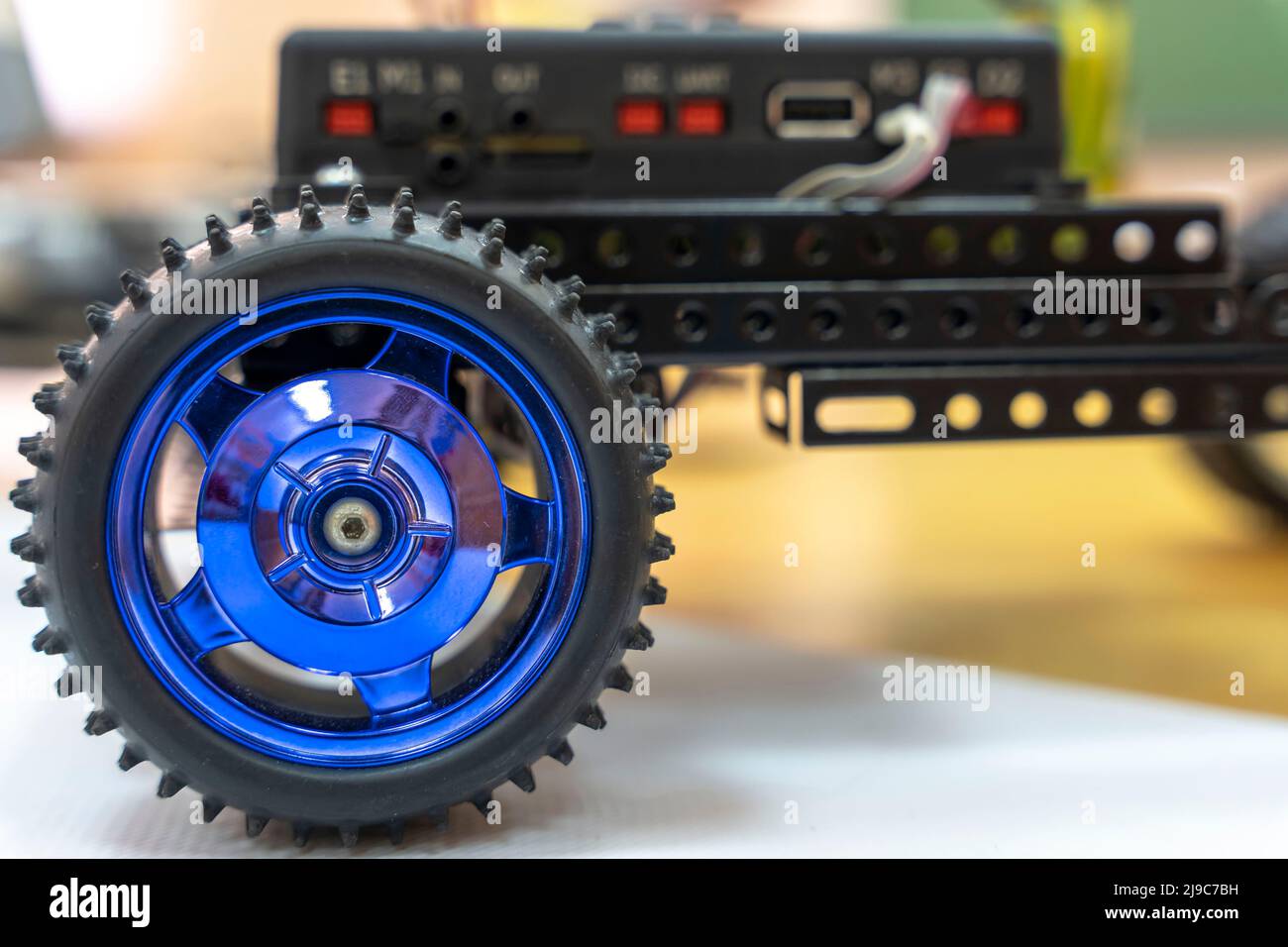 Engineer robot car model hi-res stock photography and images - Alamy