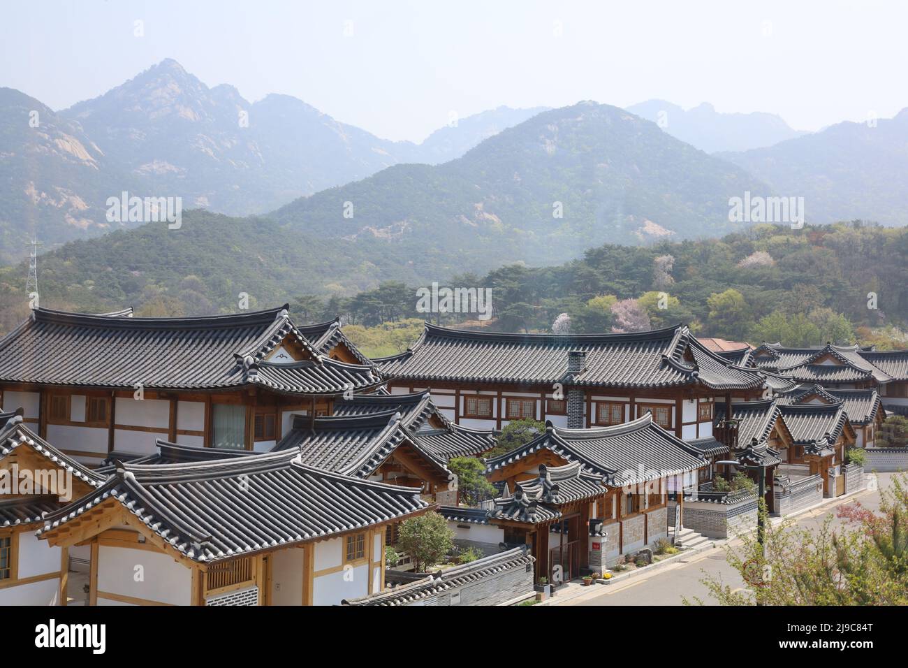 The mountainscape encapsulates this traditional yet modern Hanuk ...