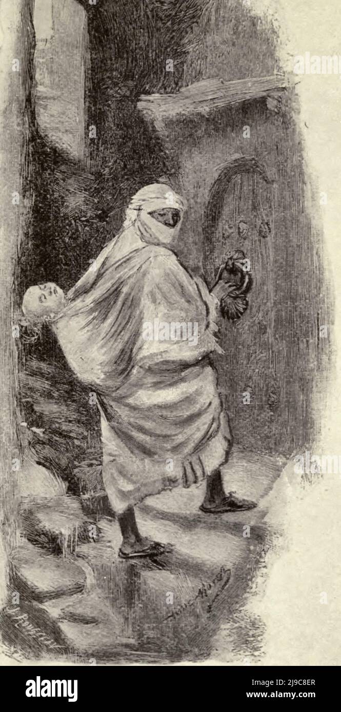 Woman and Child at Fez, Morocco, circa 1910 Stock Photo - Alamy